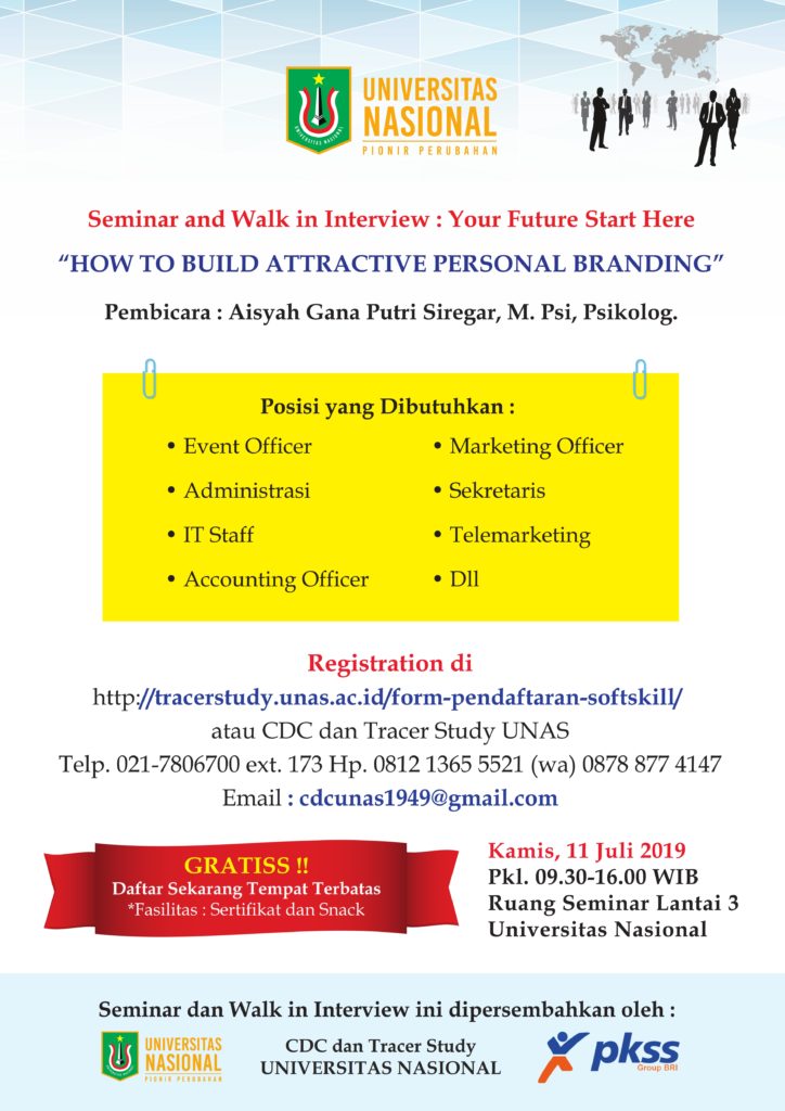 POSTER A3 – cdc Seminar – Tracer Study